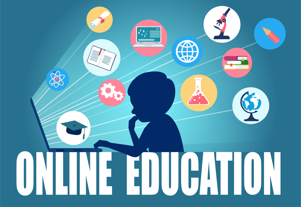Online Learning Materials Teacher Gambaran