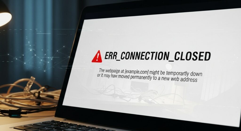 Err_Connection_Closed: What It Means and How to Fix It